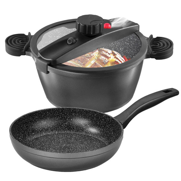 Stoneline 3 Piece Stoneline Set includes a 24cm casserole and a 24cm ...
